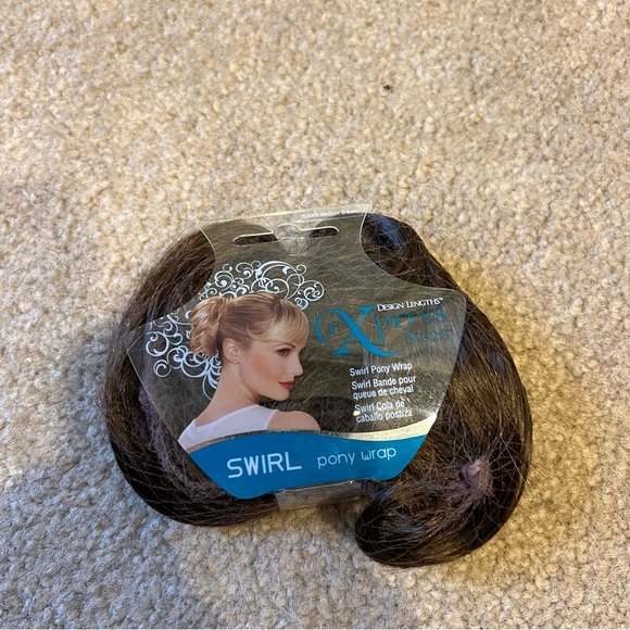 Hair | Nwt Design Lengths Xpress Locs Swirl Pony Wrap | Poshmark